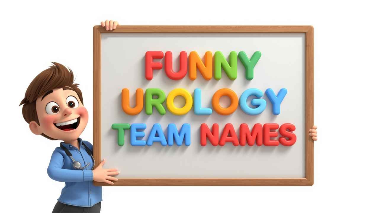 200+ Funny & Creative Urology Team Names - namesdeep.com